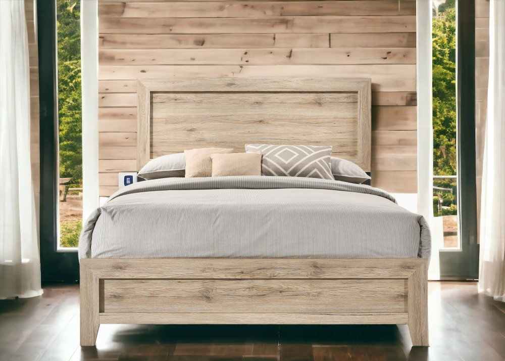 Latitude Run® [Queen Bed Frame with No Box Spring Needed - Sleek and ...